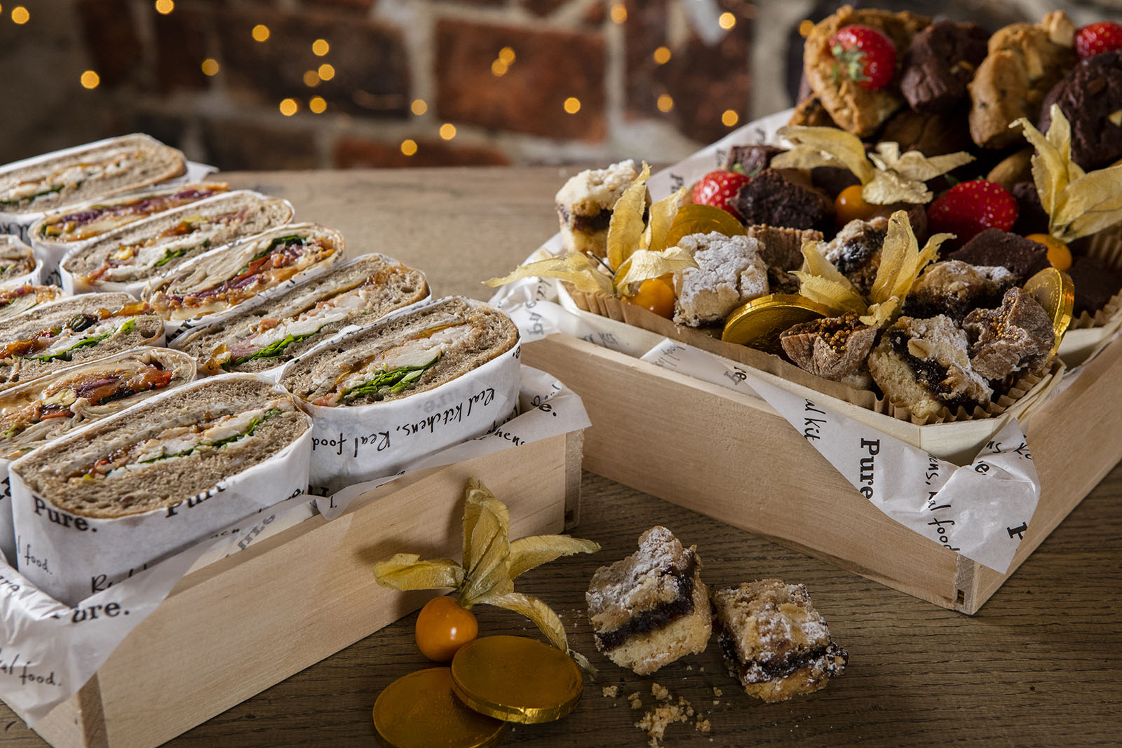 Christmas catering all wrapped up! - Pure