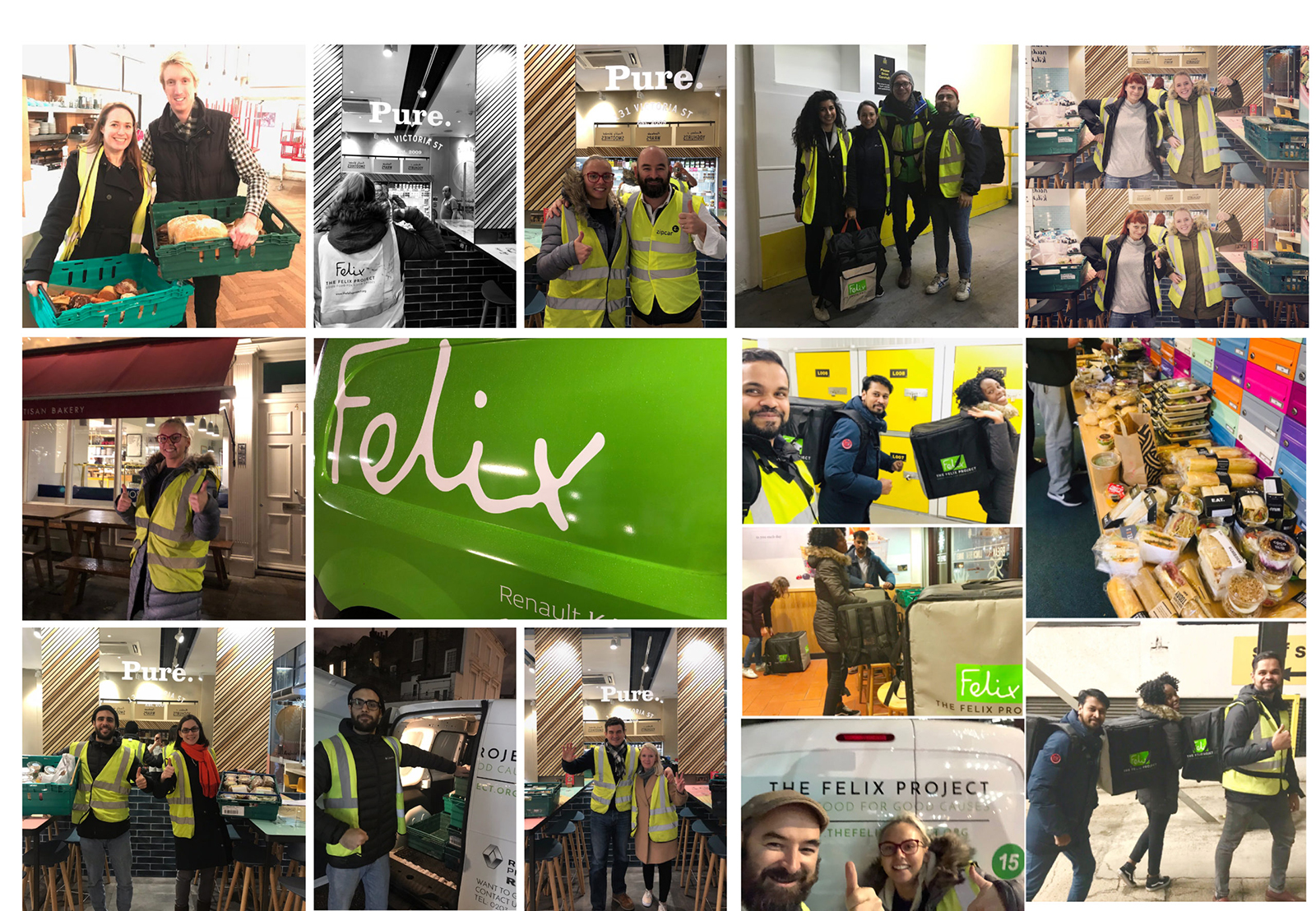 Volunteering with The Felix Project - Pure