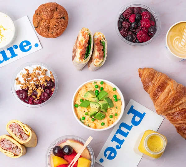 Pure | Deliciously Good, Refreshingly Fast